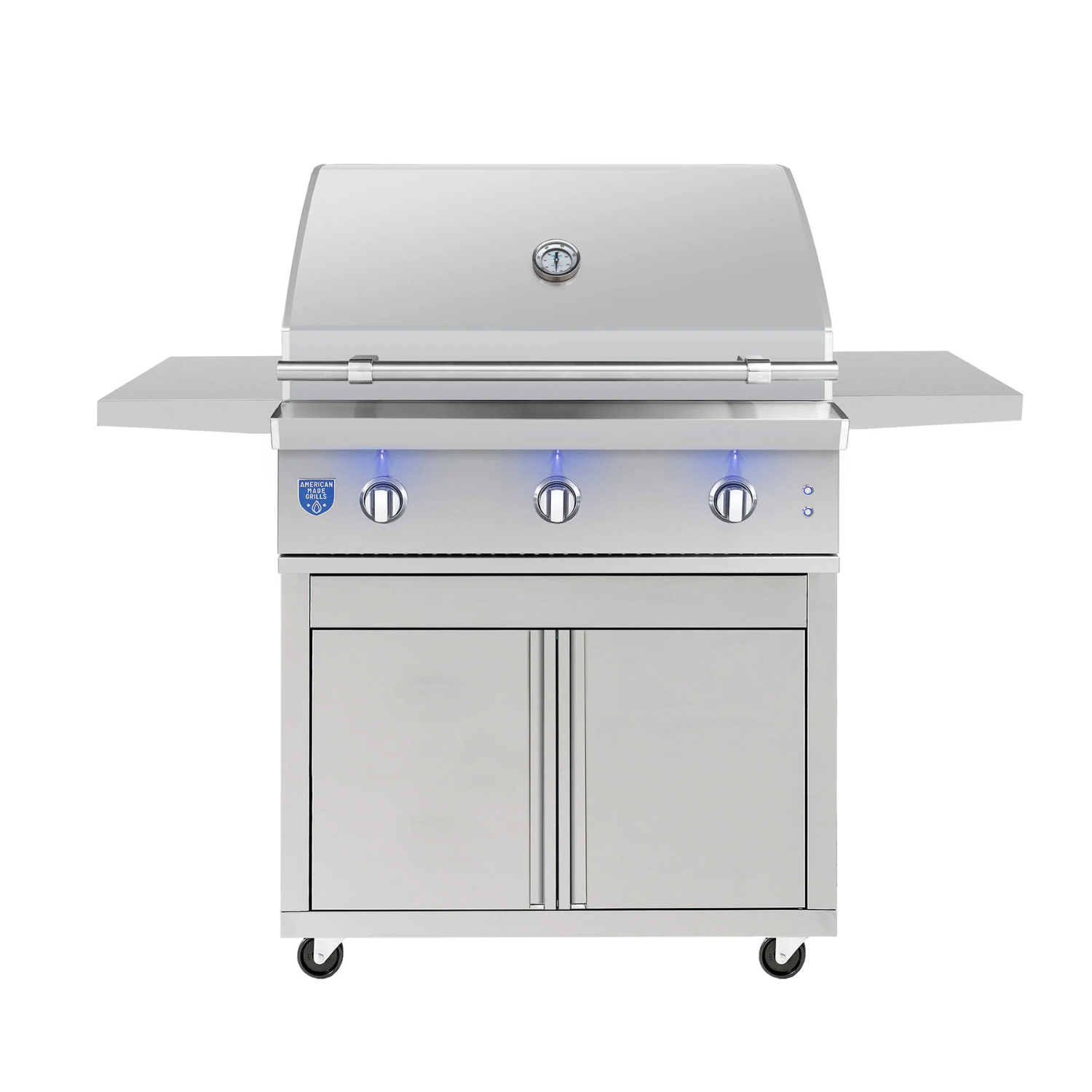 American Made Grills Atlas Freestanding 36 Inch Grill – ATS36-B + CART ...